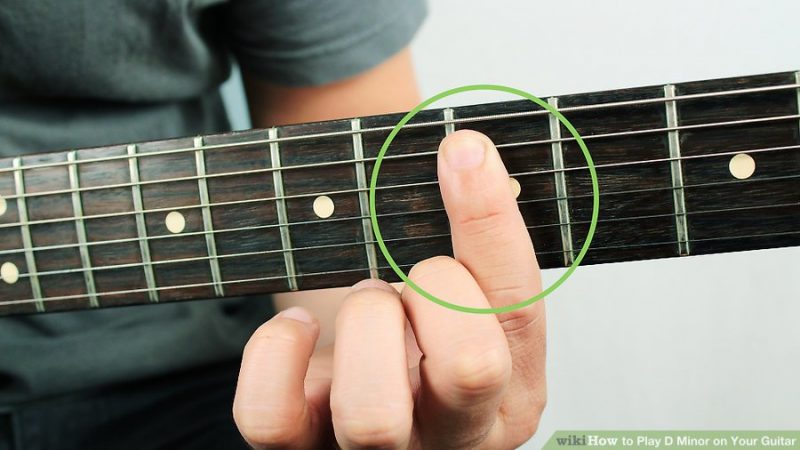 Hướng dẫn chơi hợp âm Rê thứ trên Guitar - Trường Âm Nhạc Việt Thương